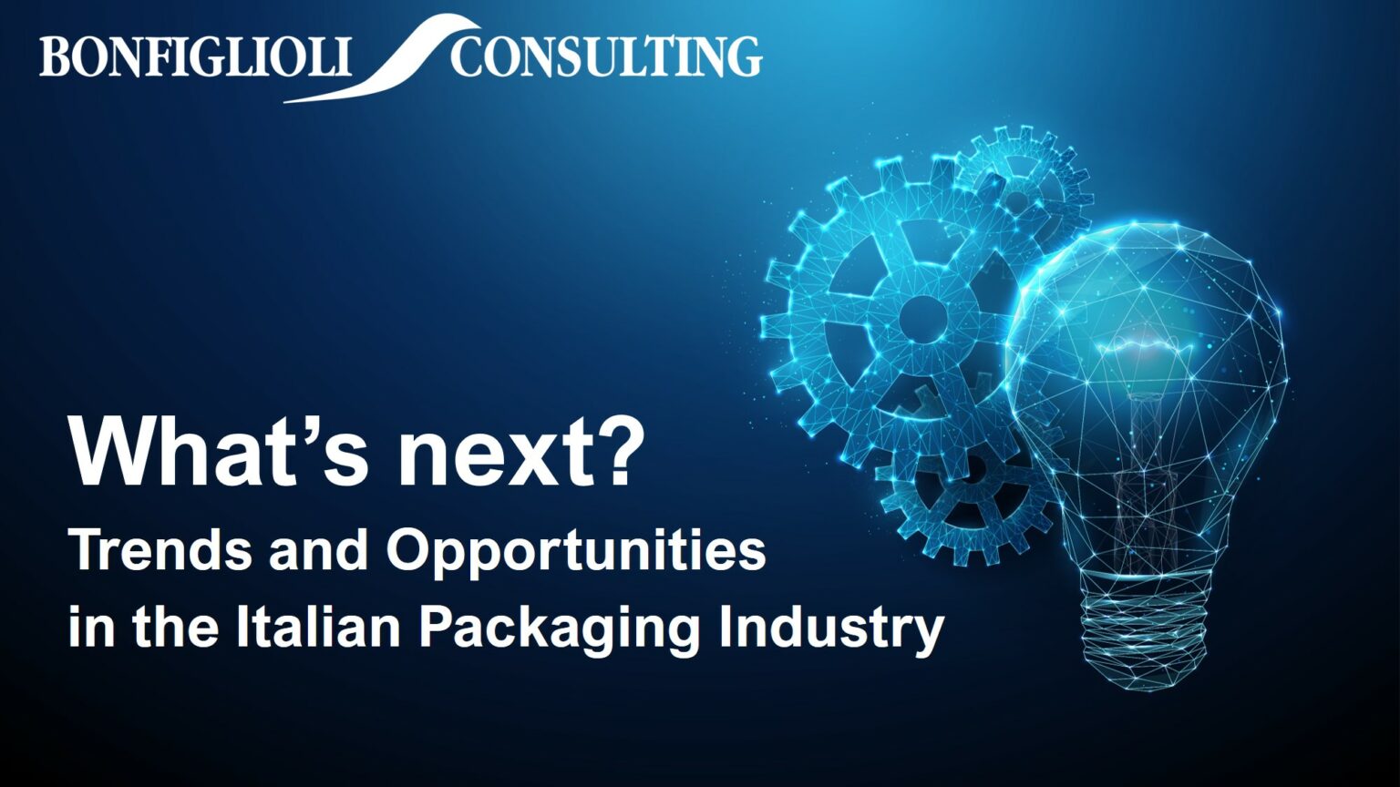 Opportunities of the Italian Packaging Industry