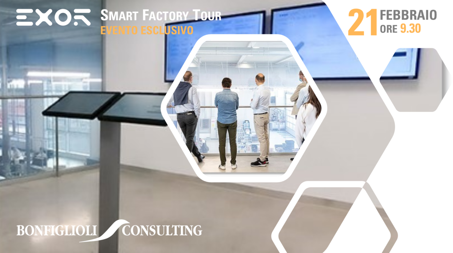 Smart Factory Tour in Exor: 5G innovation in the factory