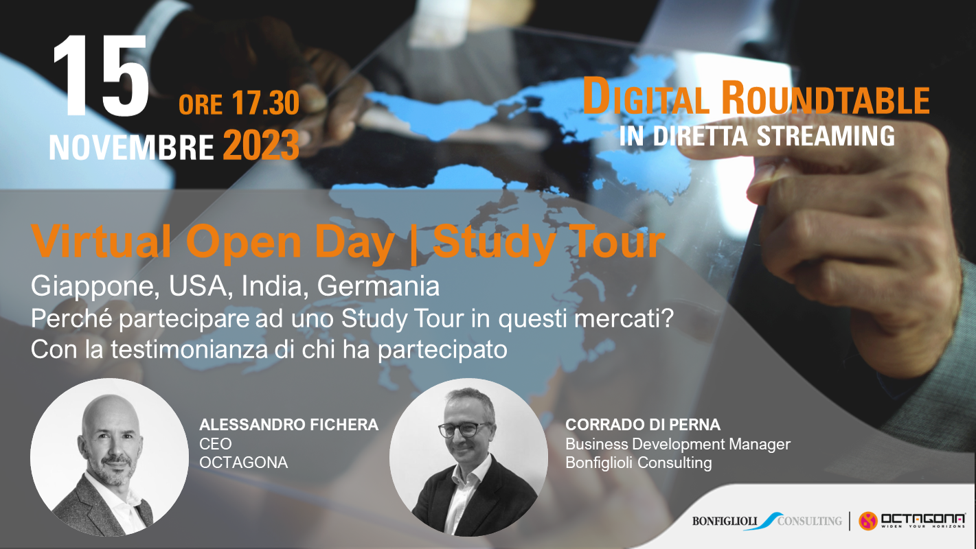 Virtual Open Day & Study Tour: discover | Bonfiglioli Consulting